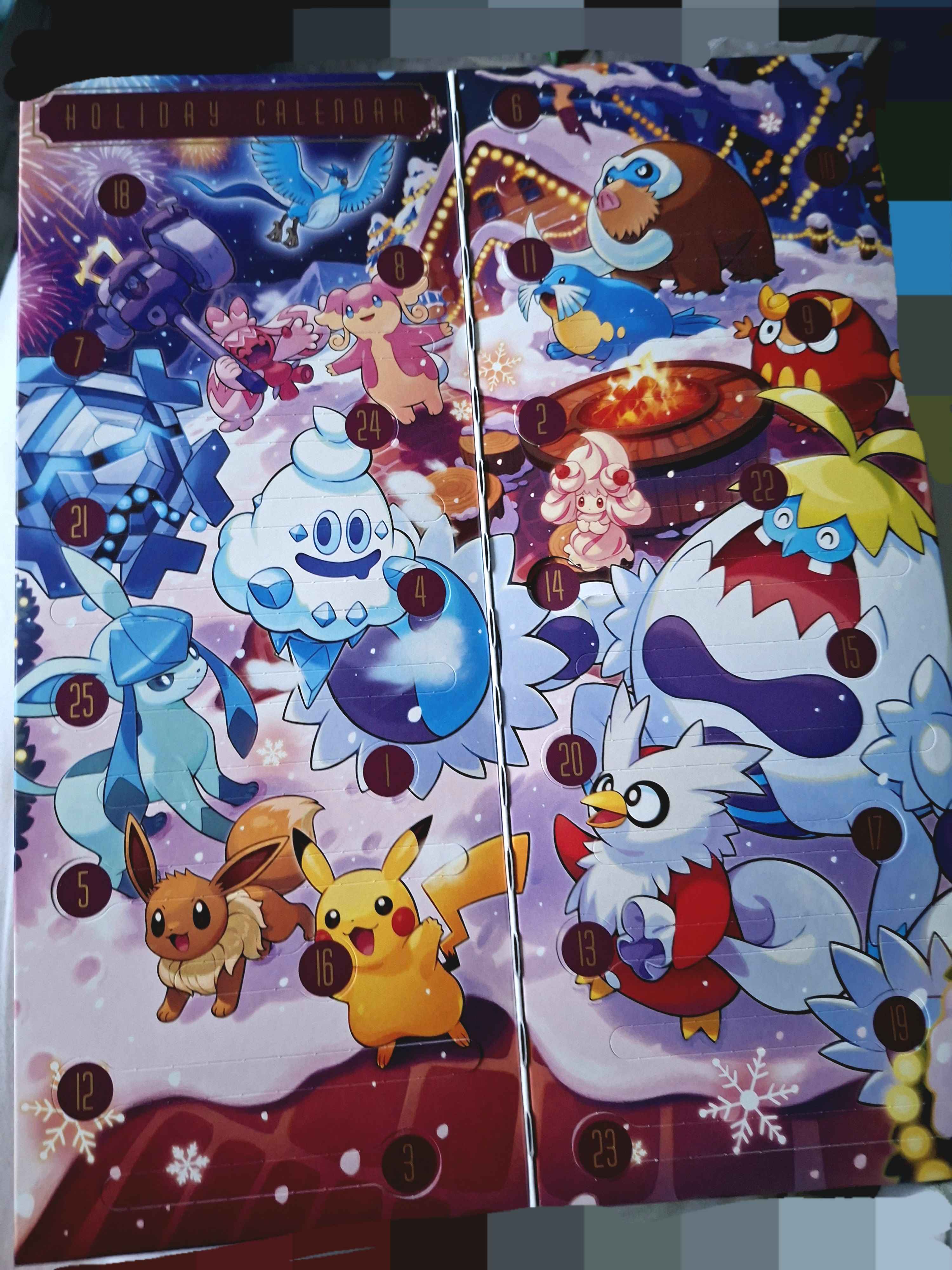 pokemon holiday calendar 2025: day 1 – Bear Den TCG